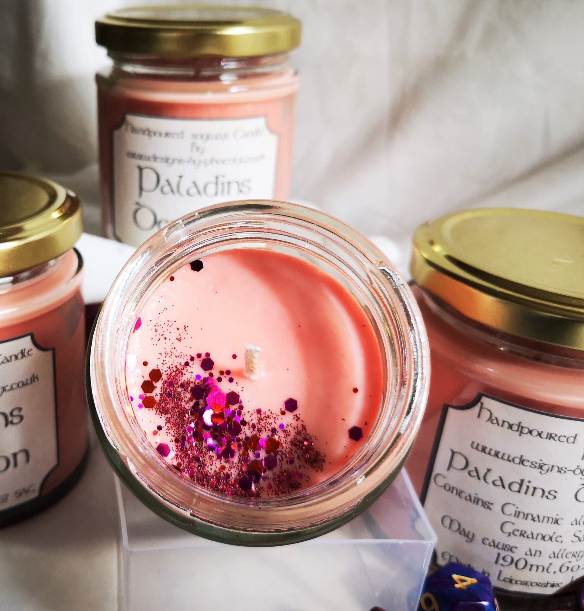 Dungeons & Dragons themed candle, add drama to your game play, enhance ...